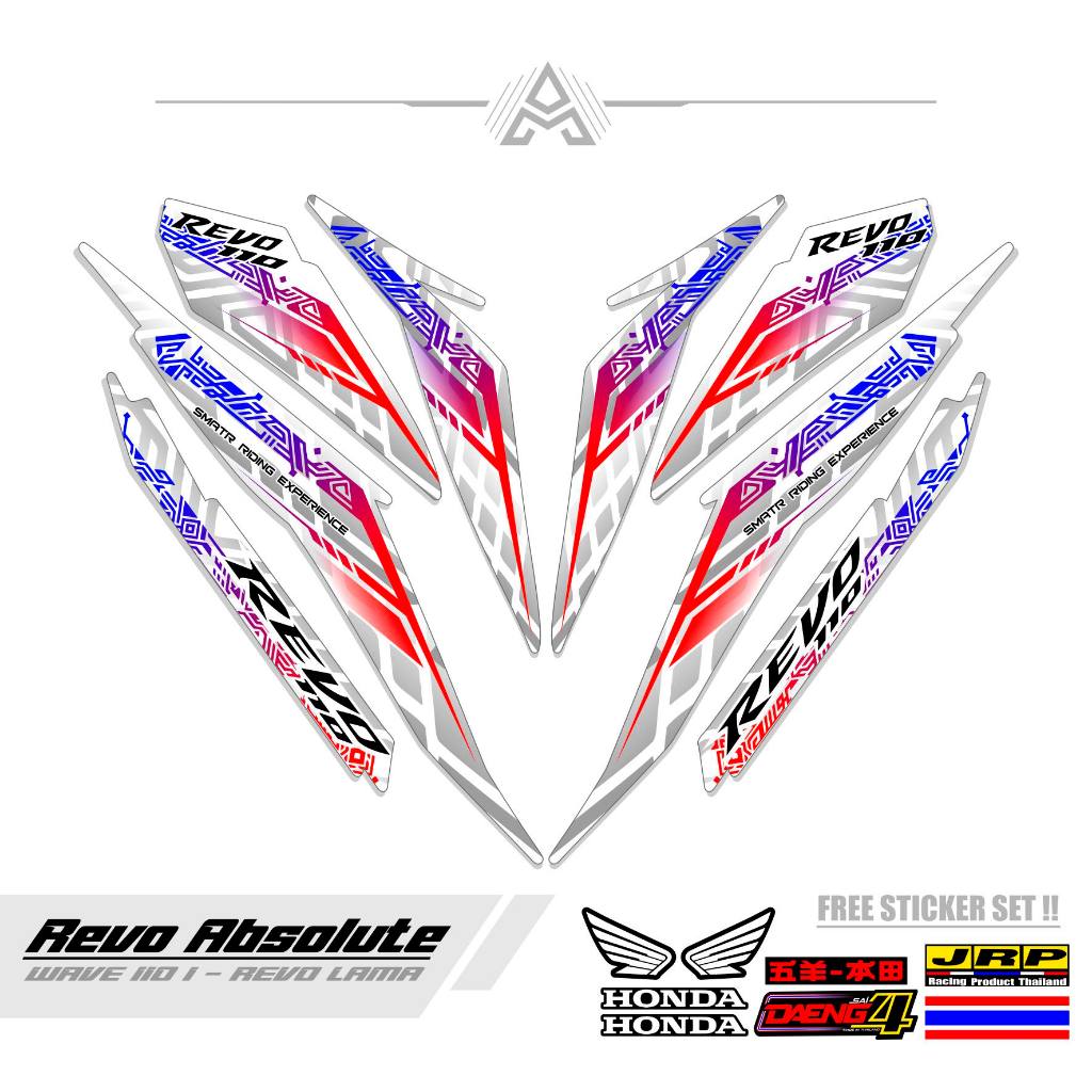 Jual STRIPING ABSOLUTE REVO 110 CW / MTF 135 / REVO ABSOLUT / STIKER ...