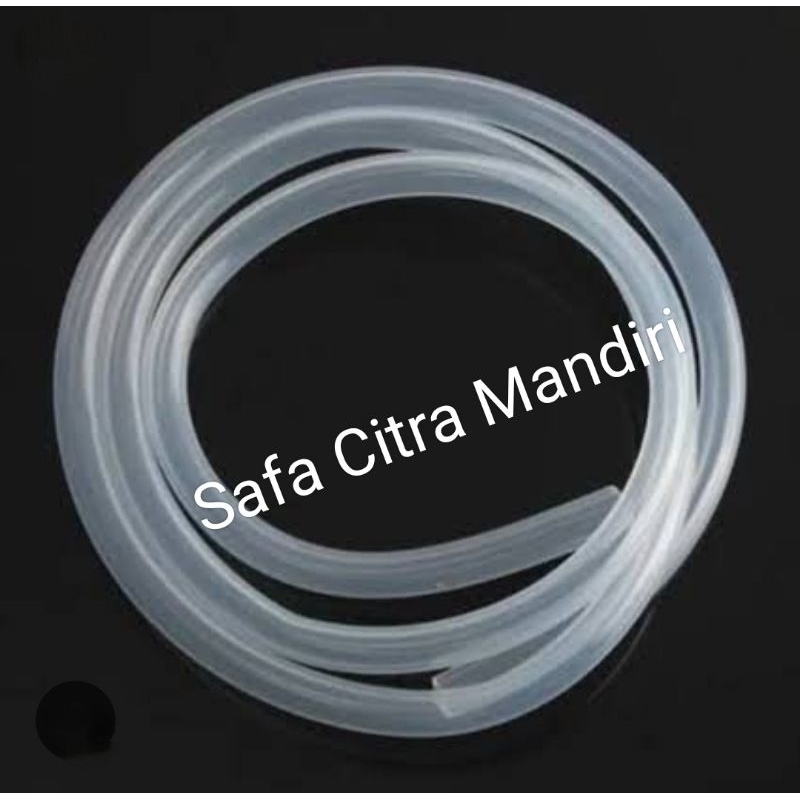 Jual Selang Silikon/Silikon Tubing diameter 10mm X 50cm Tahan Panas ...