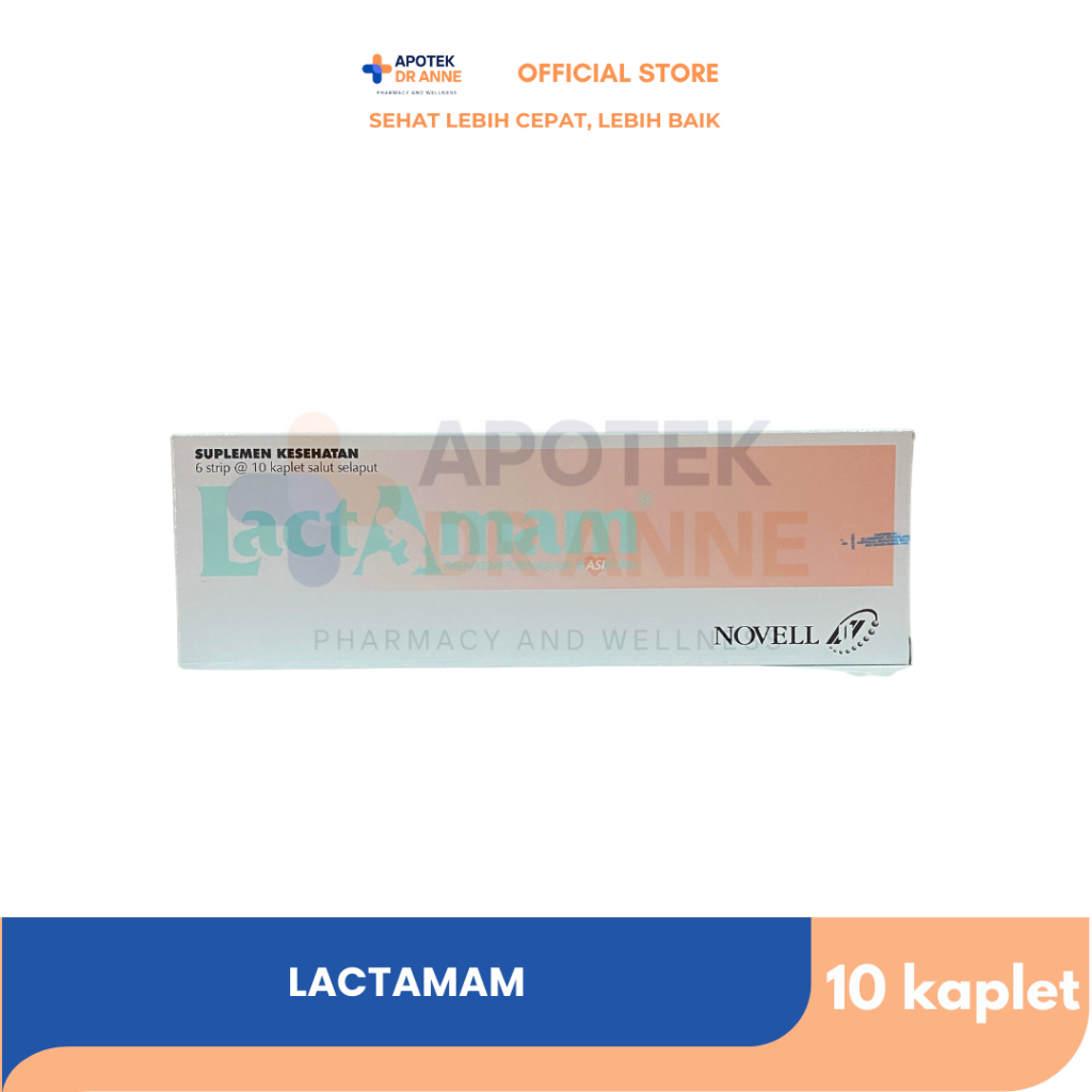 Jual Lactamam ASI Booster (10 Kaplet) | Shopee Indonesia