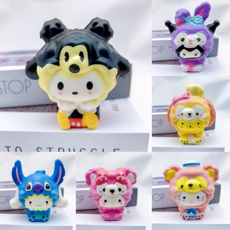 Jual Squishy Karakter Disney X Sanrio Character Super Cute Banyak Model ...