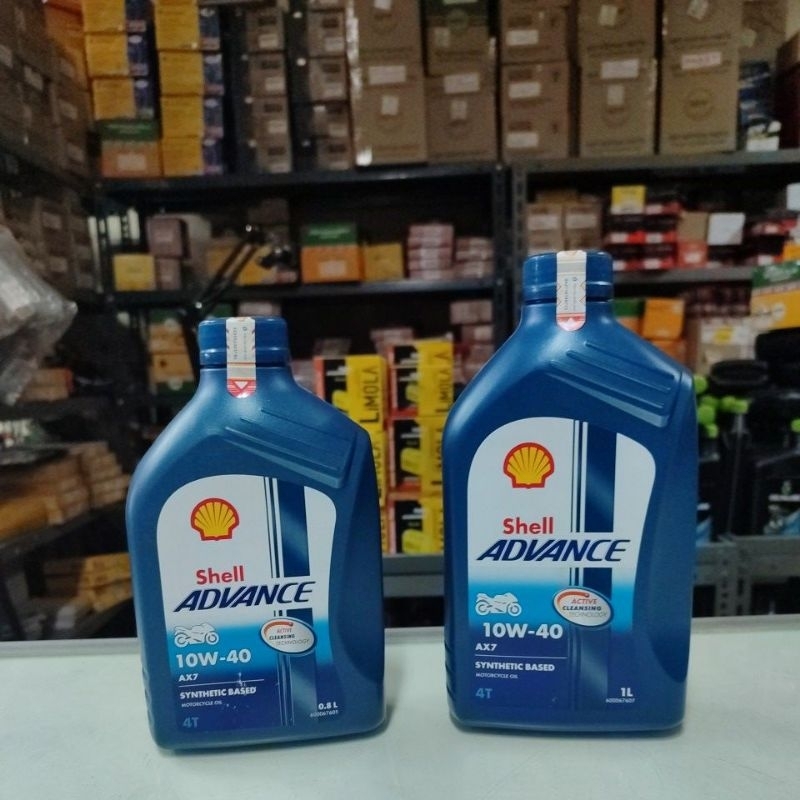 Jual OLI SHELL advance AX7 10W-40 4T MANUAL | Shopee Indonesia