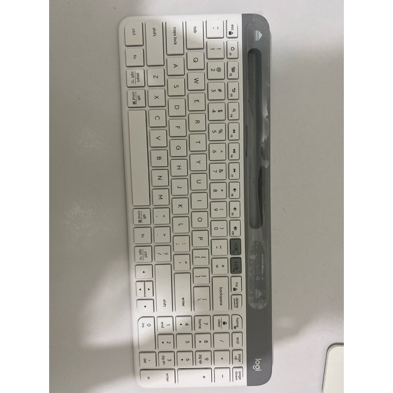 Jual LOGITECH K580 keyboard slim multi device preloved white | Shopee ...