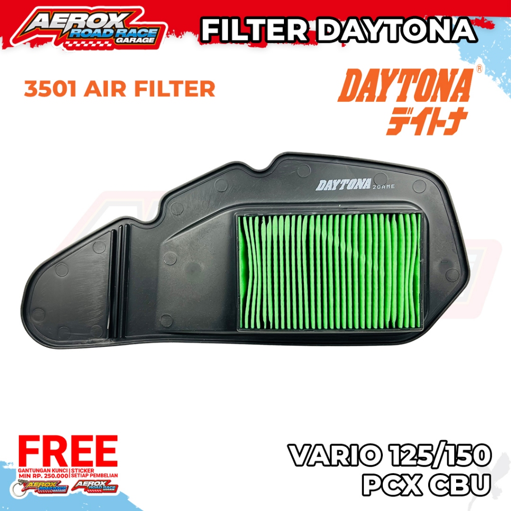 Jual Filter Udara VARIO 125 VARIO 150 PCX CBU 3501 Daytona AIR FILTER ...