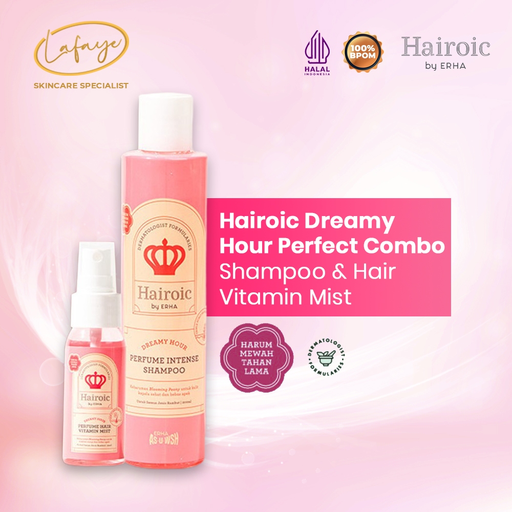 Jual Hairoic by ERHA - Shampoo dan Hair Mist Perfect Combo - Sampo ...