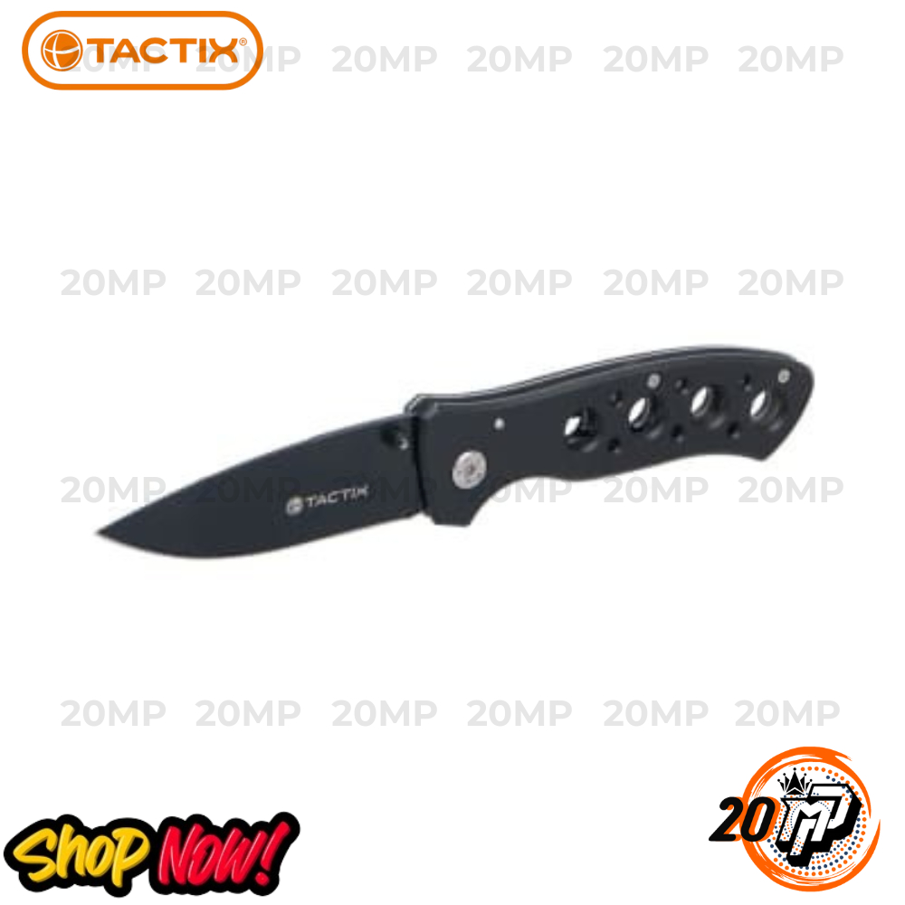 Jual Pisau Lipat Multifungsi Tactix MULTIPURPOSE FOLDING KNIFE BLACK ...