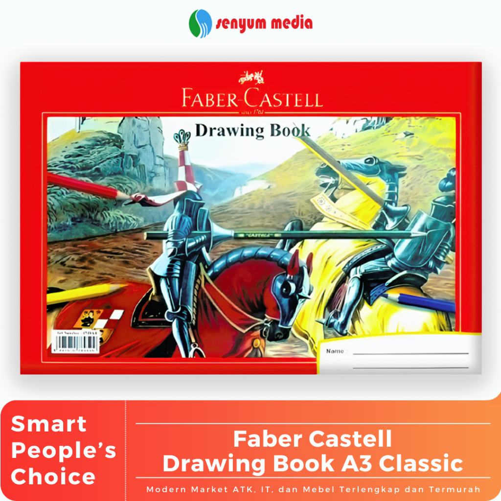 Jual Faber Castell Drawing Book A3 Classic (1 Pcs) (S:PCS) | Shopee ...