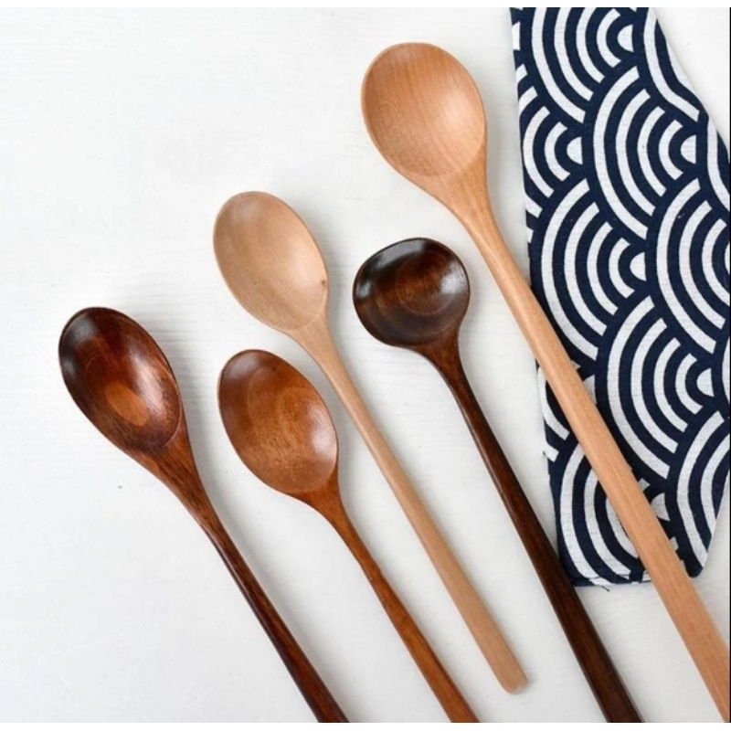 Jual Sendok Kayu Panjang / Sendok Kayu Masak | Shopee Indonesia