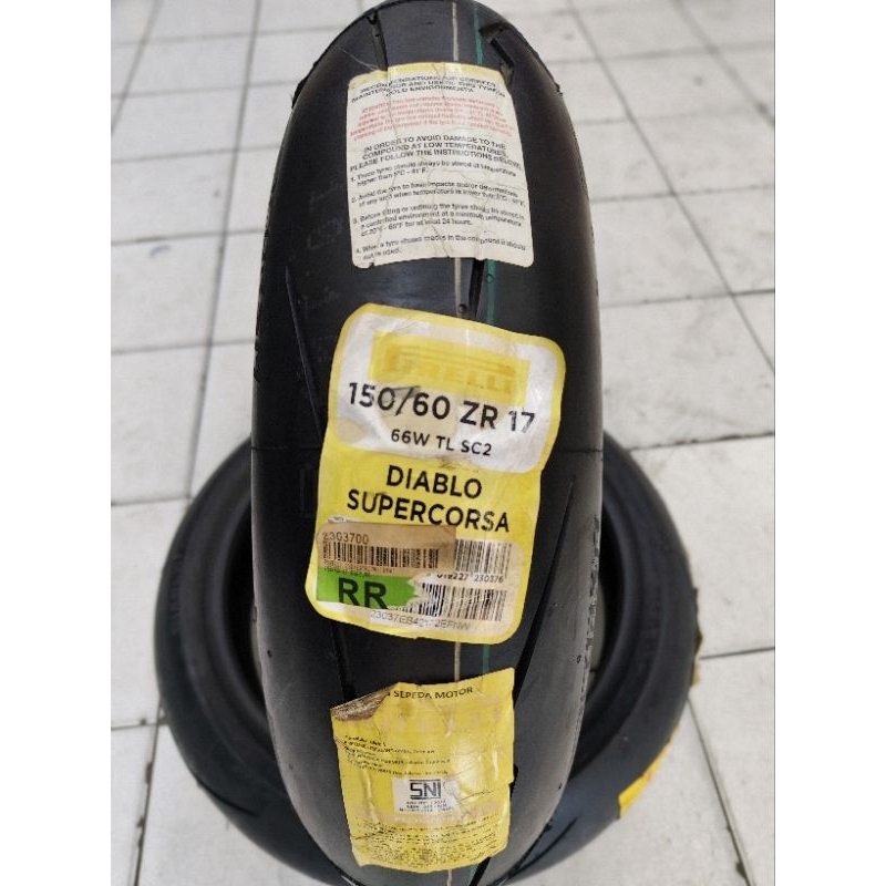 Jual Pirelli 150/60-17 66W Diablo supercorsa sc2 | Shopee Indonesia