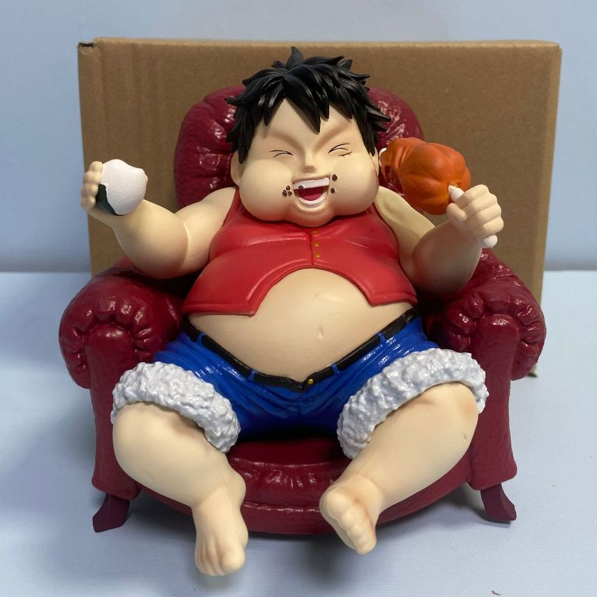 Jual Figure Fat Luffy Figure One Piece Figure Deadpool Universe 15cm ...