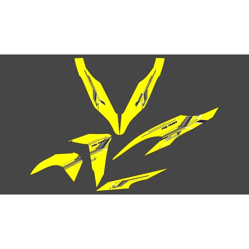 Jual STRIPING TRANSPARAN VARIO LED NEW 125/150 DESAIN BUS PHD TRANS ...