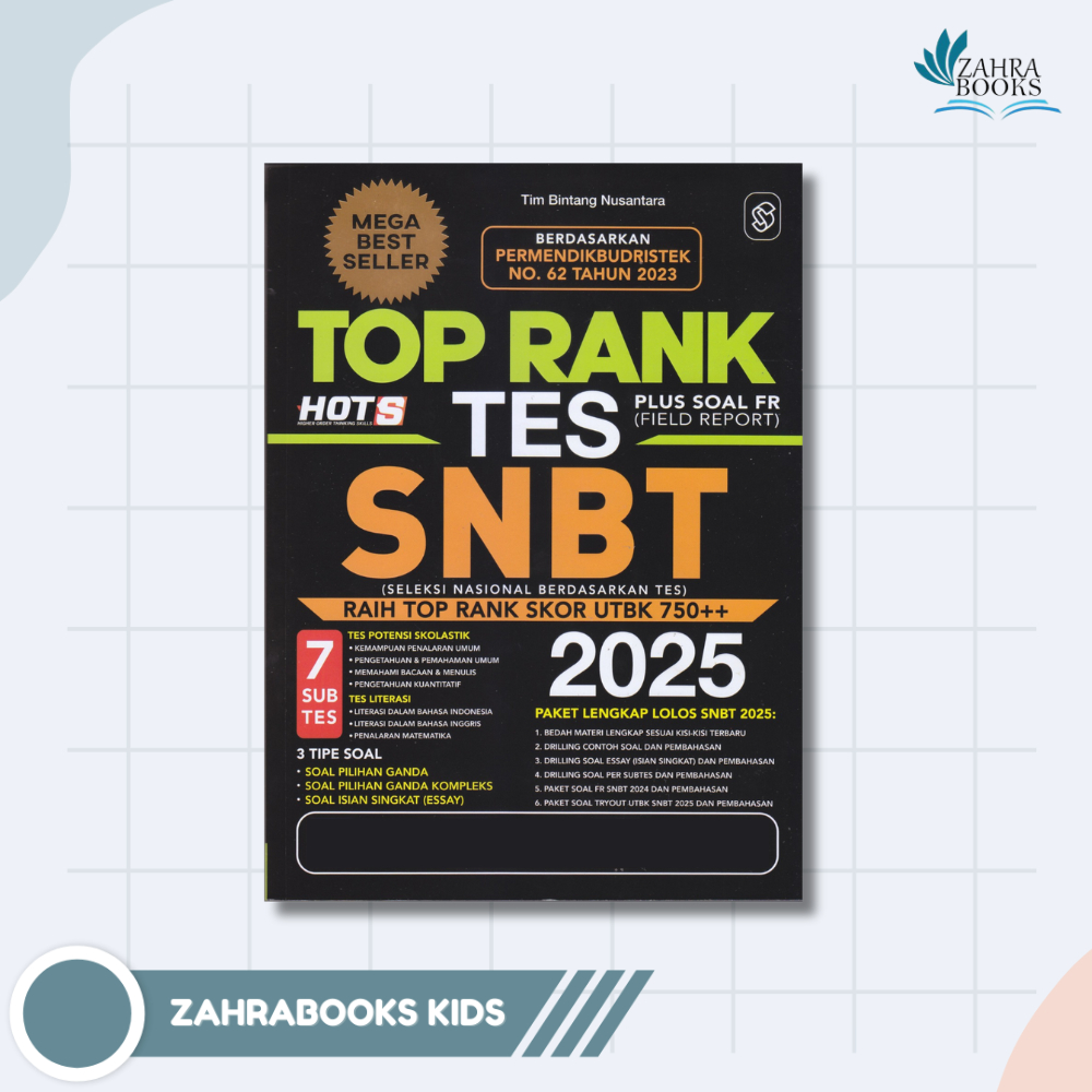 Jual BUKU TOP RANK SNBT 2025 by Tim Bintang Nusantara - Sarang Baca ...