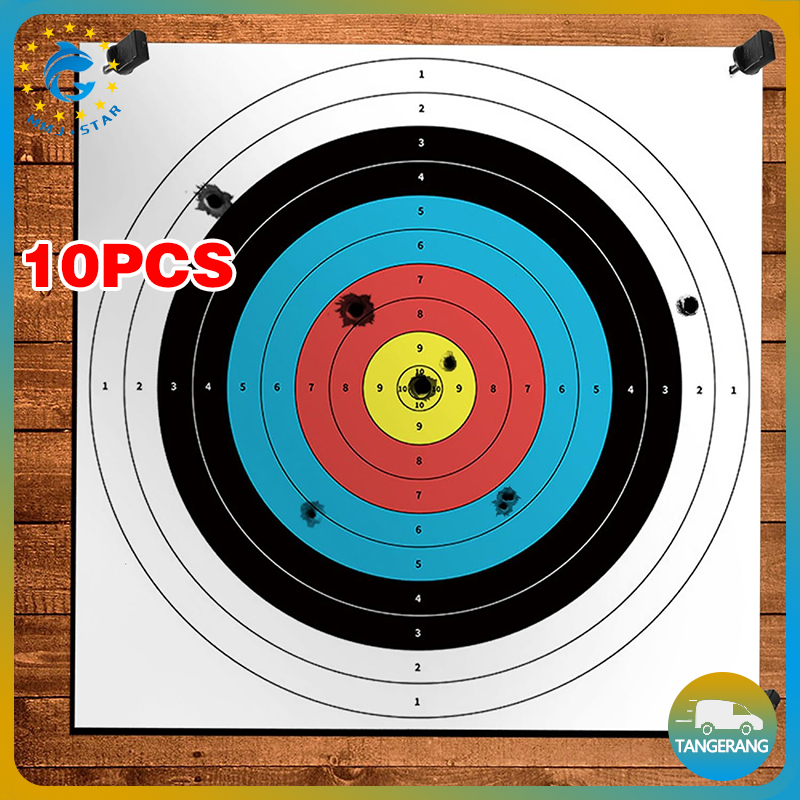 Jual Face Target Outdoor 10pcs 60*60cm/Target Panah Flexi/Kertas ...