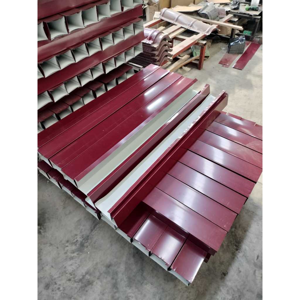 Jual NOK SAMPING FLASHING ATAP BOLA BOLA FLASHING PANJANG 1.1 METER ...