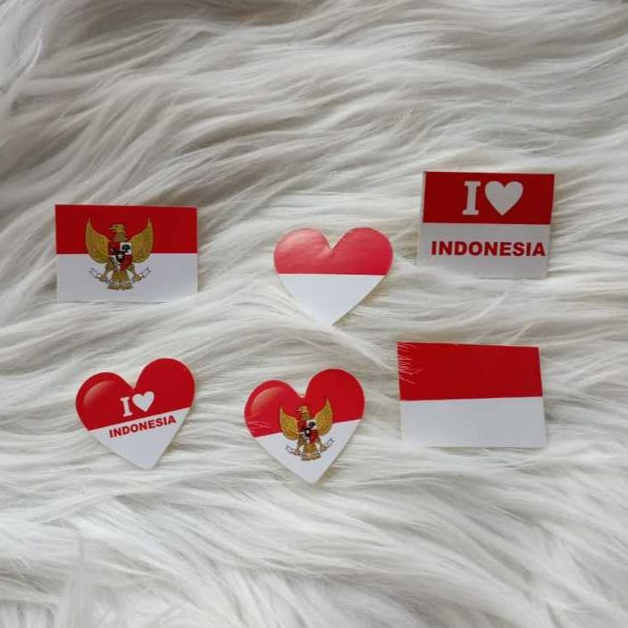 Jual Stiker Pipi HUT RI Sticker Pipi Kemerdekaan RI YB-0647 | Shopee ...