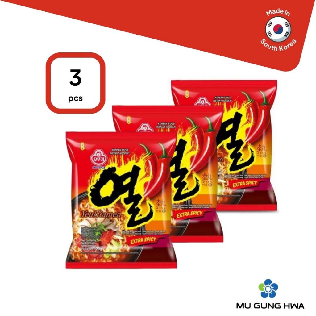 Jual Ottogi Yeol Ramen - 120g/3pcs | Shopee Indonesia