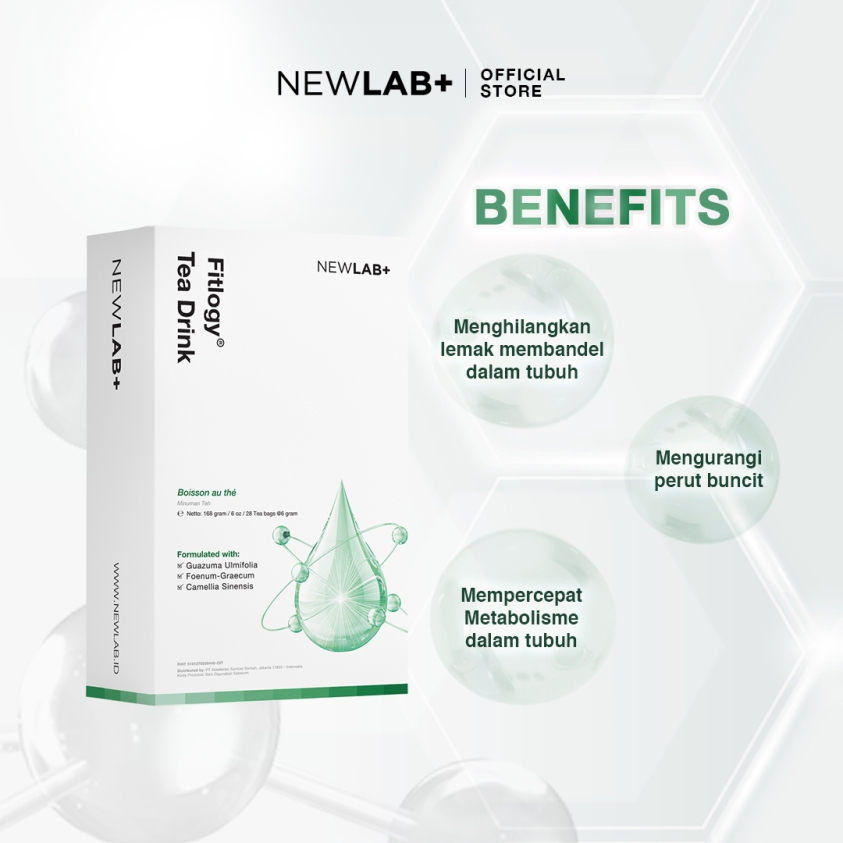 Jual Newlab Tea Minuman Teh Diet Slimfast Fitlogy New Lab | Shopee Indonesia