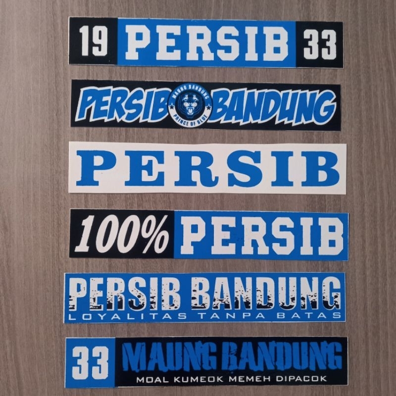 Jual STIKER PERSIB BANDUNG PANJANG VINYL UKURAN 17,5×3 CM | Shopee ...