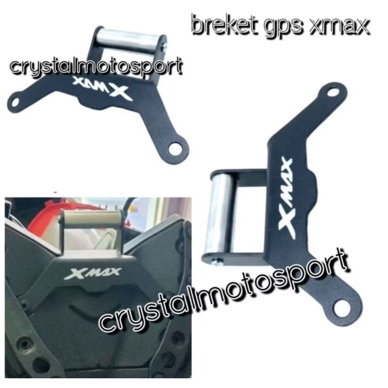 Jual breket gps xmax bracket holder hp xmax breket dudukan GPS xmax ...