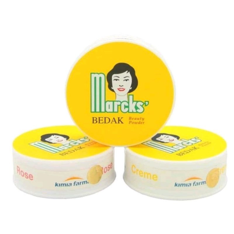Jual Bedak Marcks Beauty Powder Original 40 gram / Bedak Tabur Classic ...