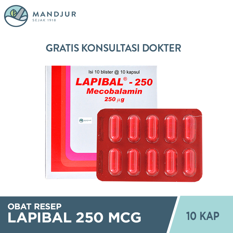Jual Lapibal 250 mcg 10 Kapsul | Shopee Indonesia