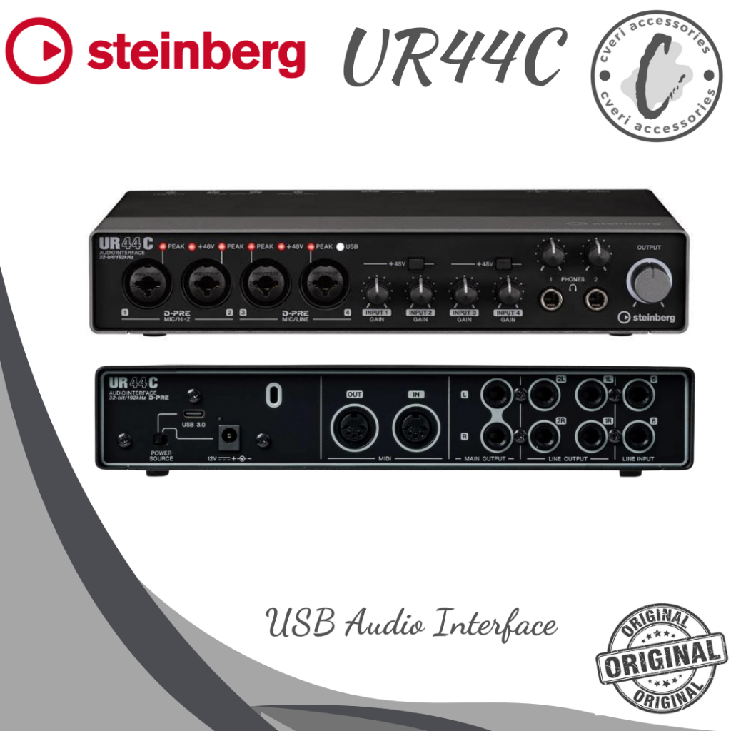Jual Steinberg UR44C USB Audio Interface Soundcard Original UR-44C ...