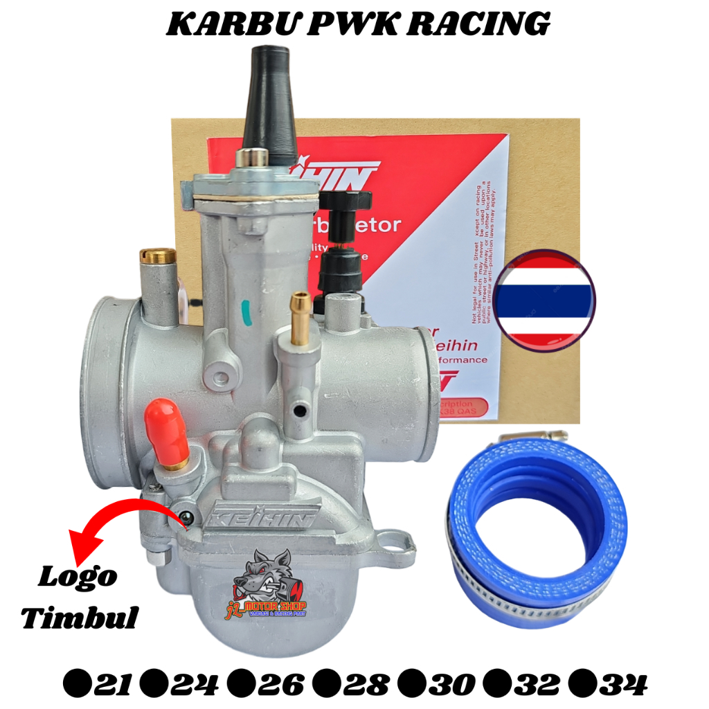 Jual (BISA COD) Karbu Karburator PWK 24 26 28 30 32 34 KOTAK - Karburator KARBU PWK KEIHIN 24 26 ...