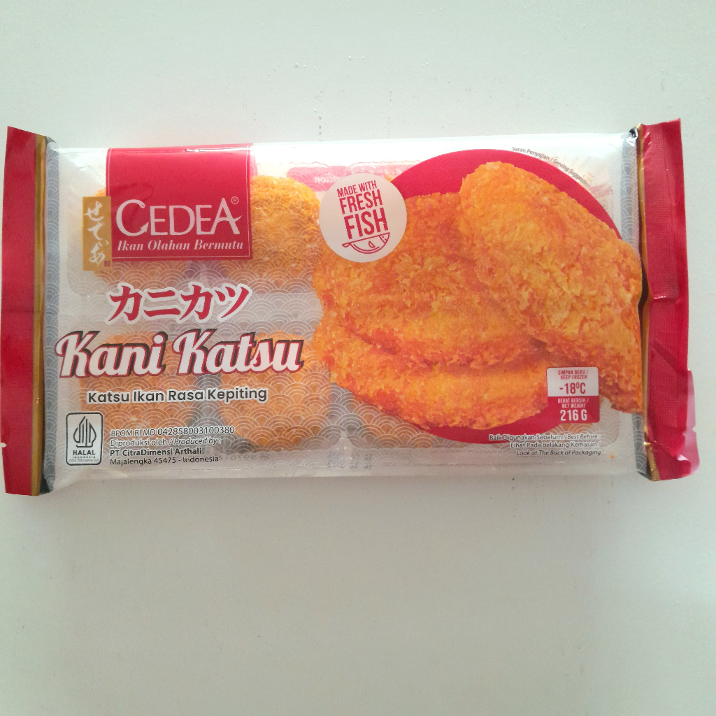 Jual Cedea Kani Katsu 216 gram | Shopee Indonesia