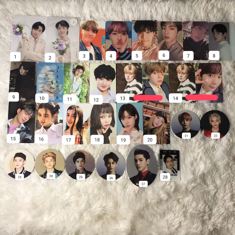 Jual OFFICIAL PHOTOCARD NCT BTS AESPA NEW JEANS | Shopee Indonesia