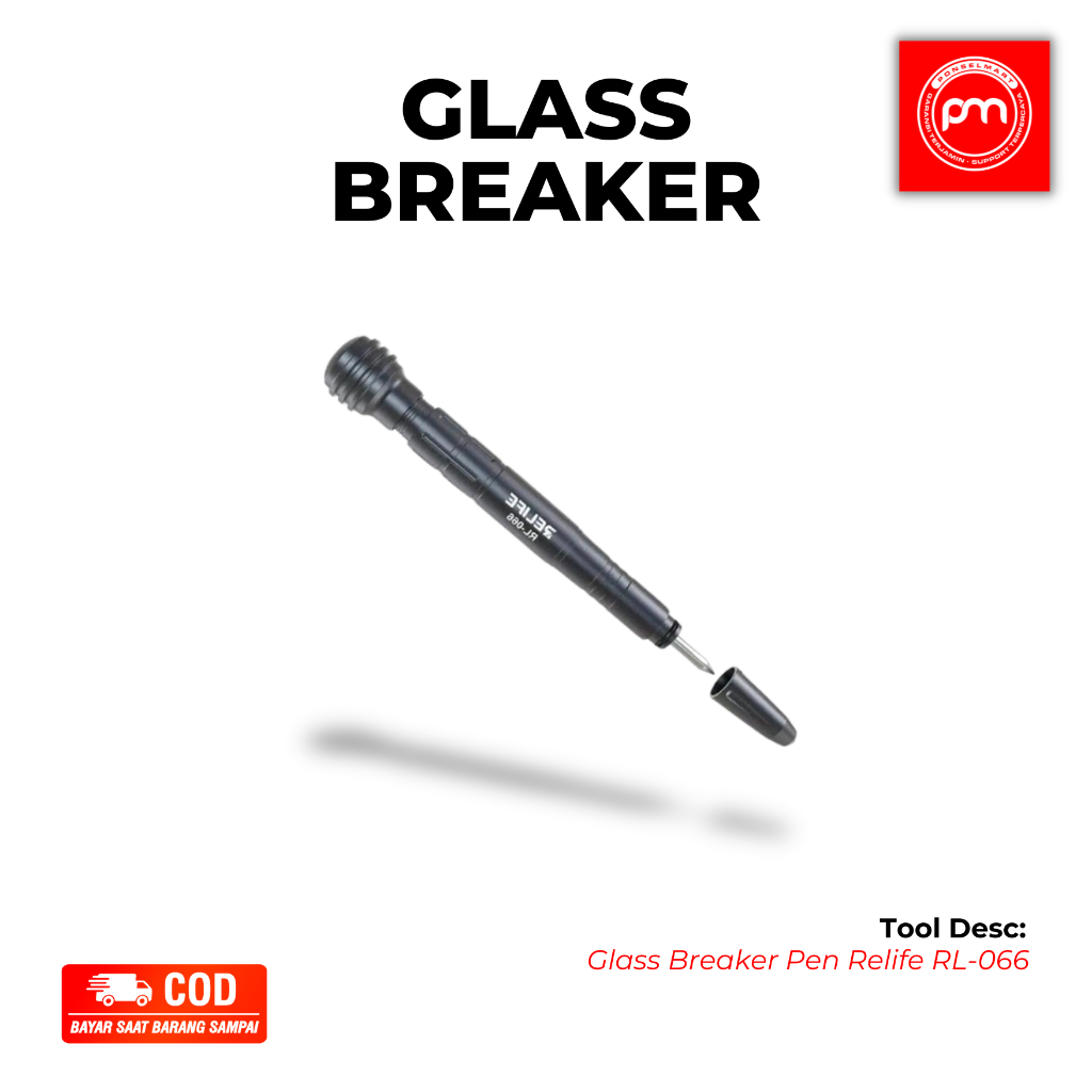 Jual Pemecah Kaca Glass Breaker Pen Relife RL-066 | Shopee Indonesia