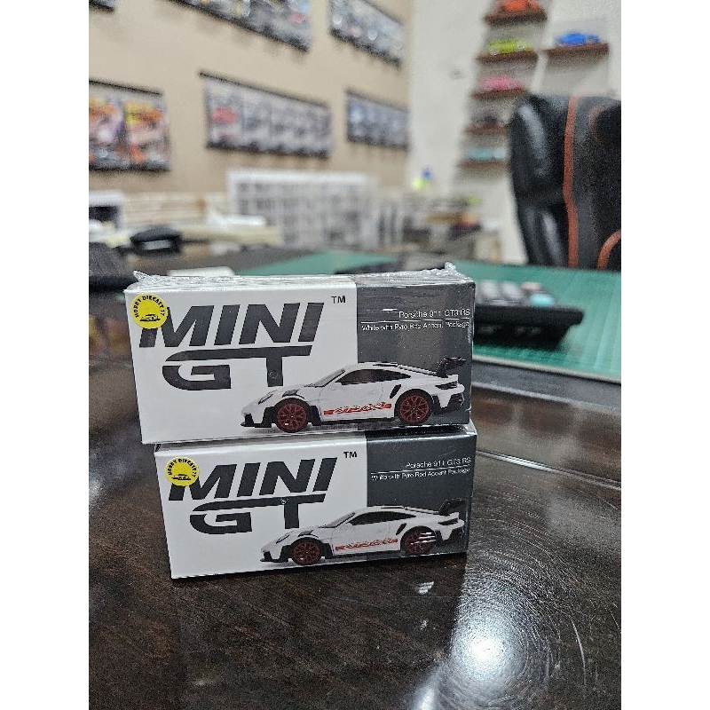 Jual Mini GT Porsche 911 GT3 RS putih white no 630 Segel Selead ...