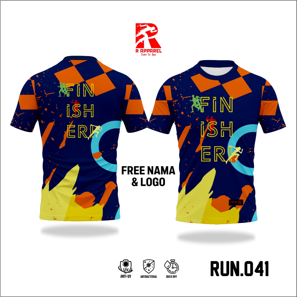 Jual Baju Kaos Olahraga Lari | Jersey Running Quick Dry Fit ...