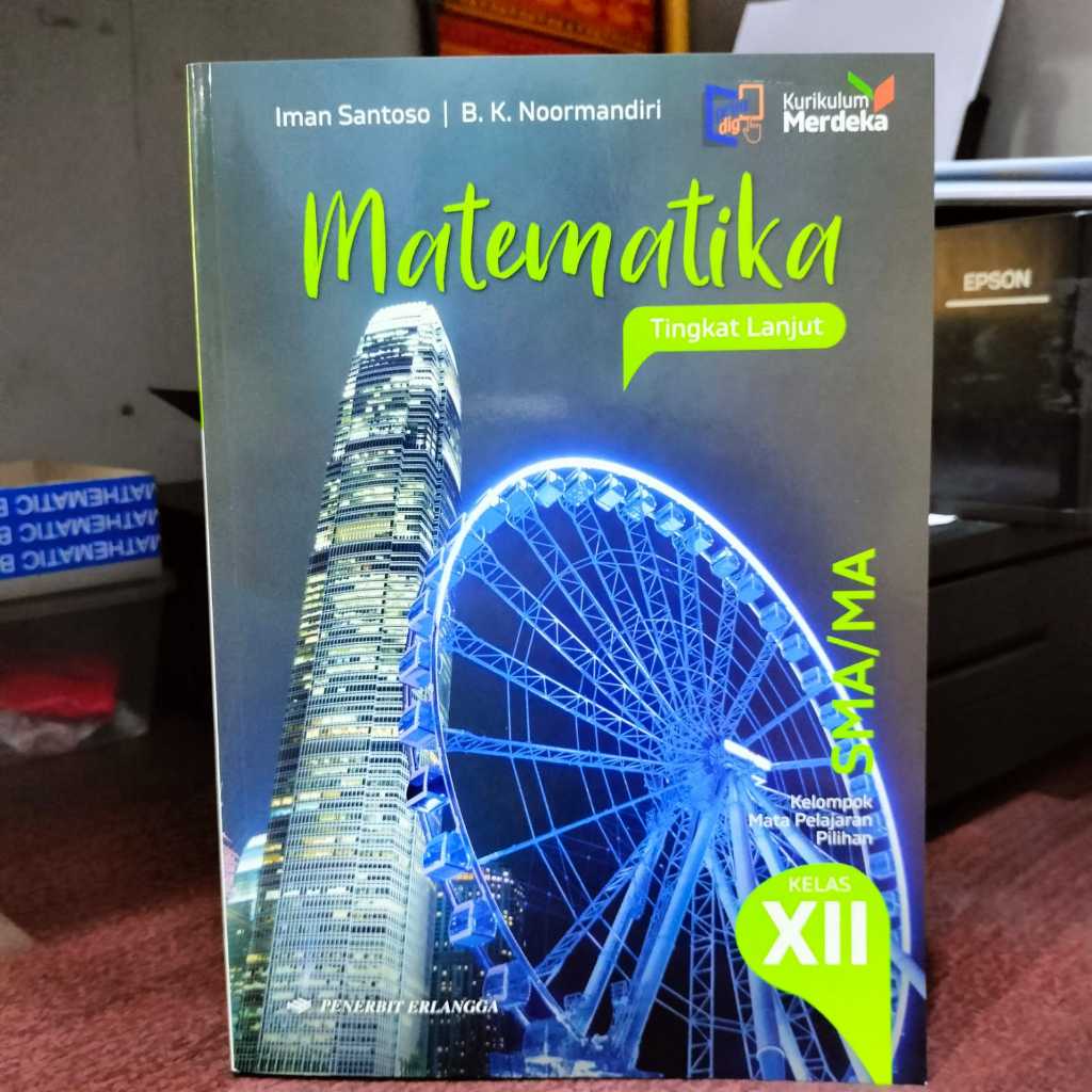 Jual ORIGINAL MATEMATIKA TINGKAT LANJUT KELAS 12 SMA/MA KURIKULUM MERDEKA ERLANGGA | Shopee ...