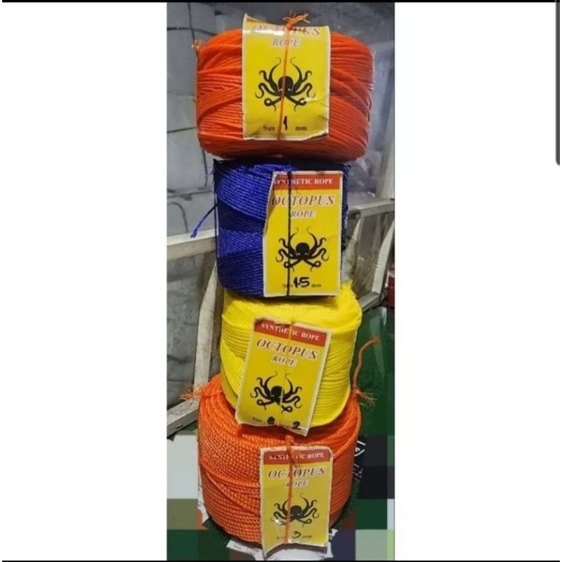 Jual Tali plastik/tali nilon 1mm,1½mm, 2mm,2½mm dan 3mm /±200mtr ...