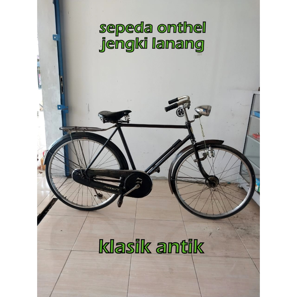 Jual SEPEDA ONTHEL JENGKI PHOENIX LANANG UKURAN 26 LANGKA KLASIK ANTIK ...
