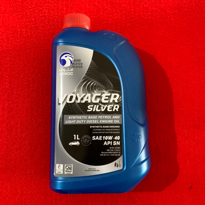Jual Oli ADNOC Voyager Silver 10W40 1L | Shopee Indonesia