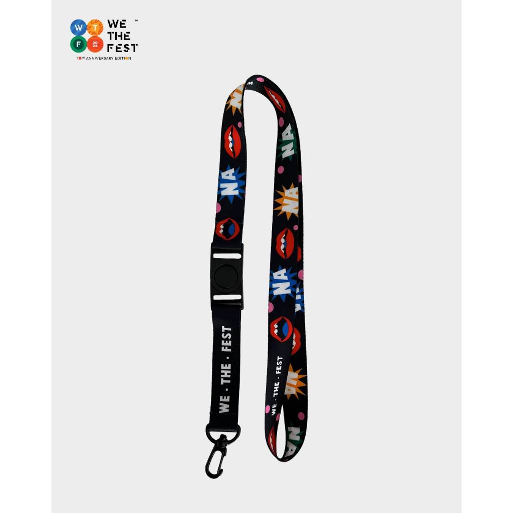 Jual WTF Funky Fiesta Lanyard | Shopee Indonesia