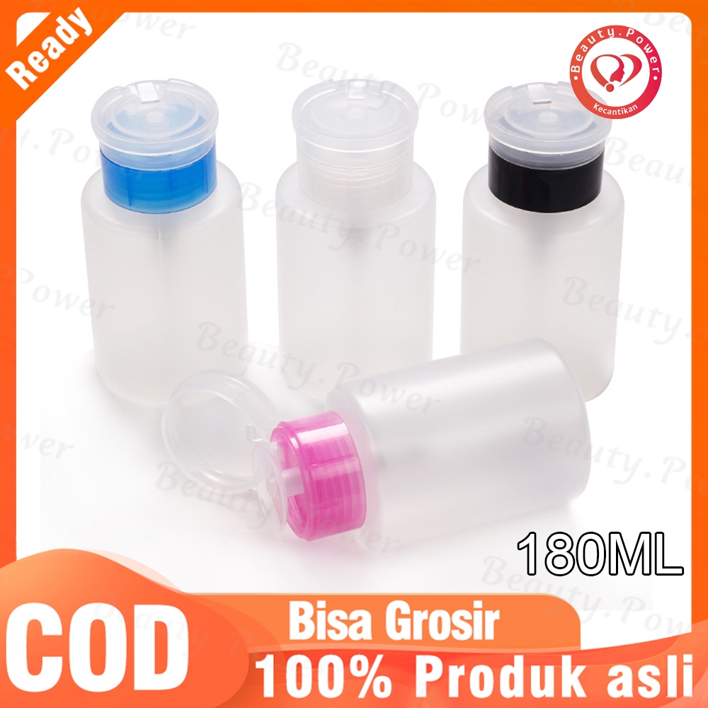 Jual Botol Dispenser Kosong Model Tekan/Botol Pump Nail Art/ Botol ...