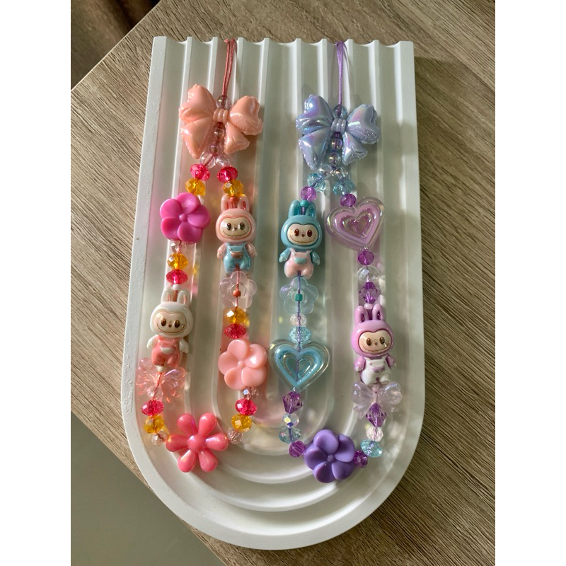 Jual LABUBU popmart cute phone strap / gantungan HP | Shopee Indonesia