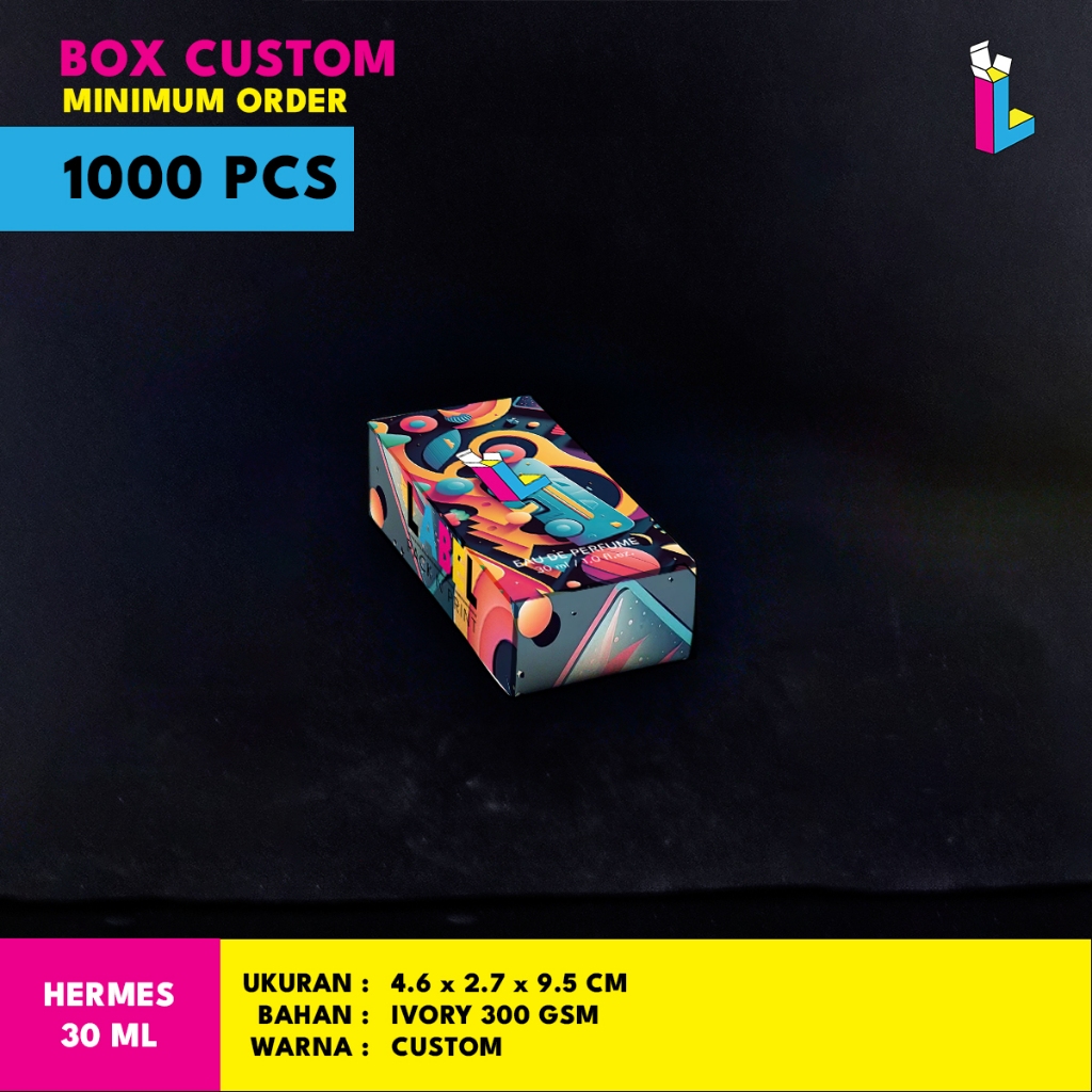 Jual Custom Box / Custom Dus / Custom Packaging Laminasi Doff/gloss ...