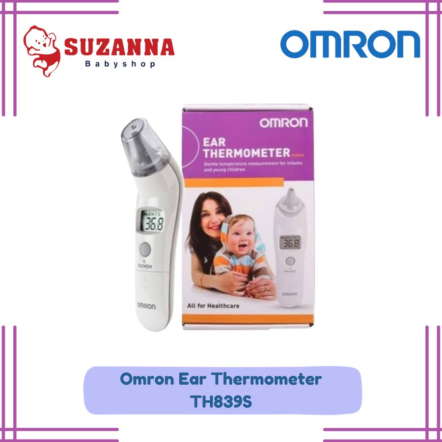 Jual Omron Ear Thermometer TH839S - Thermometer Telinga | Shopee Indonesia