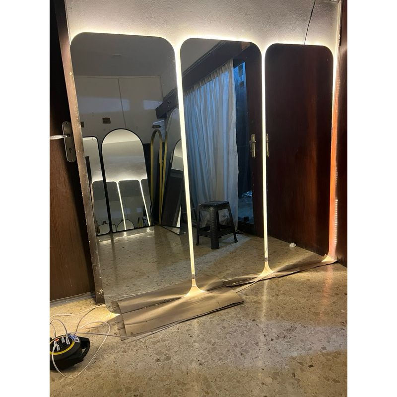 Jual cermin curve dinding tembok tempel | Shopee Indonesia