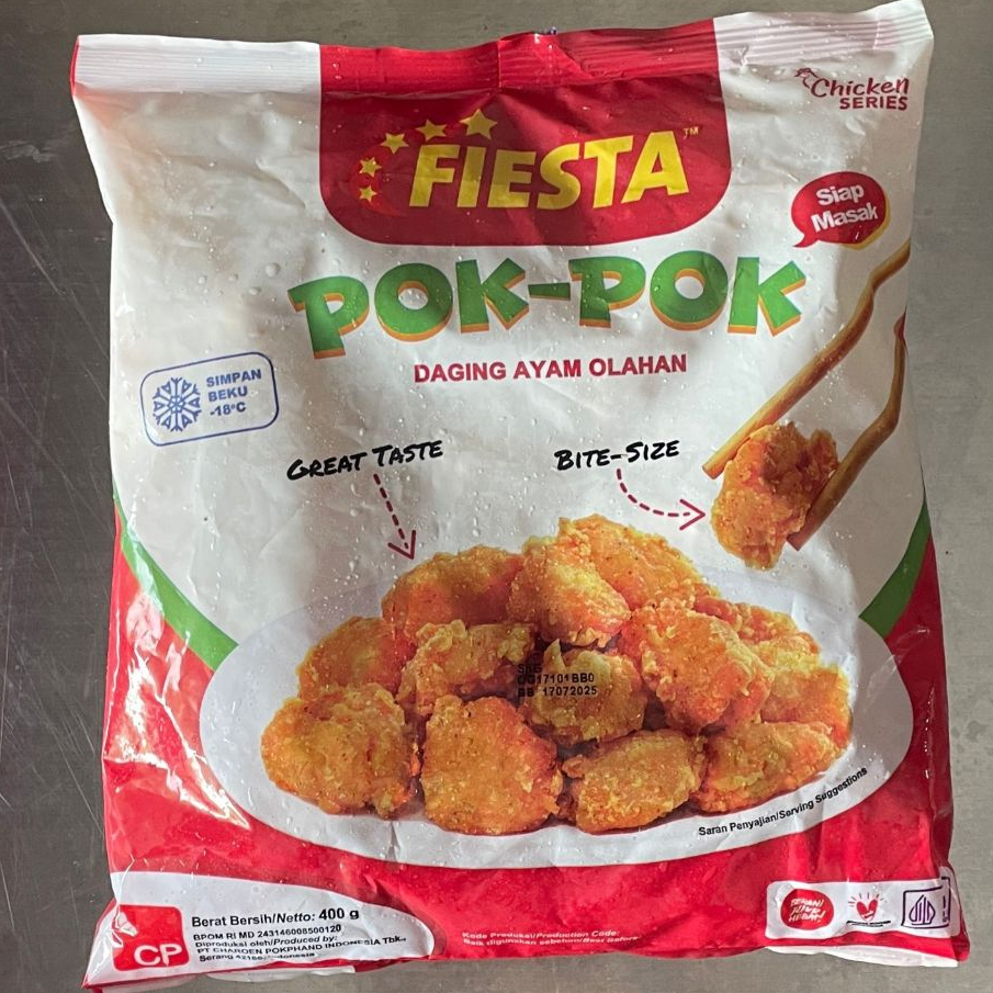 Jual Fiesta Ayam Pok Pok 400gr / Nugget Pokpok / Fiesta Pokpok 400gr | Shopee Indonesia