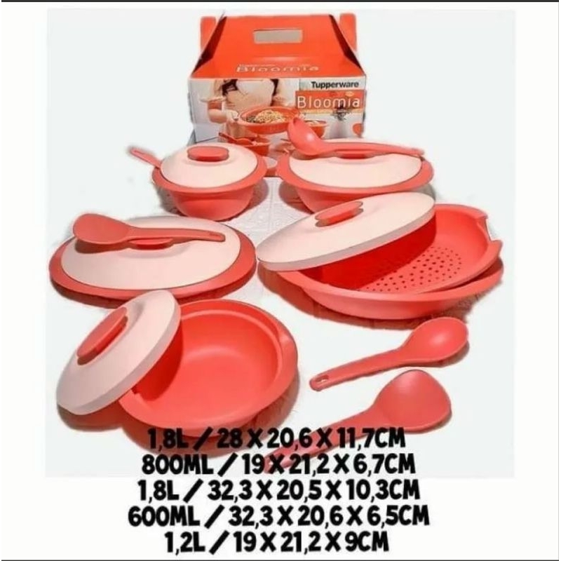 Jual bloomia collection Tupperware | Shopee Indonesia