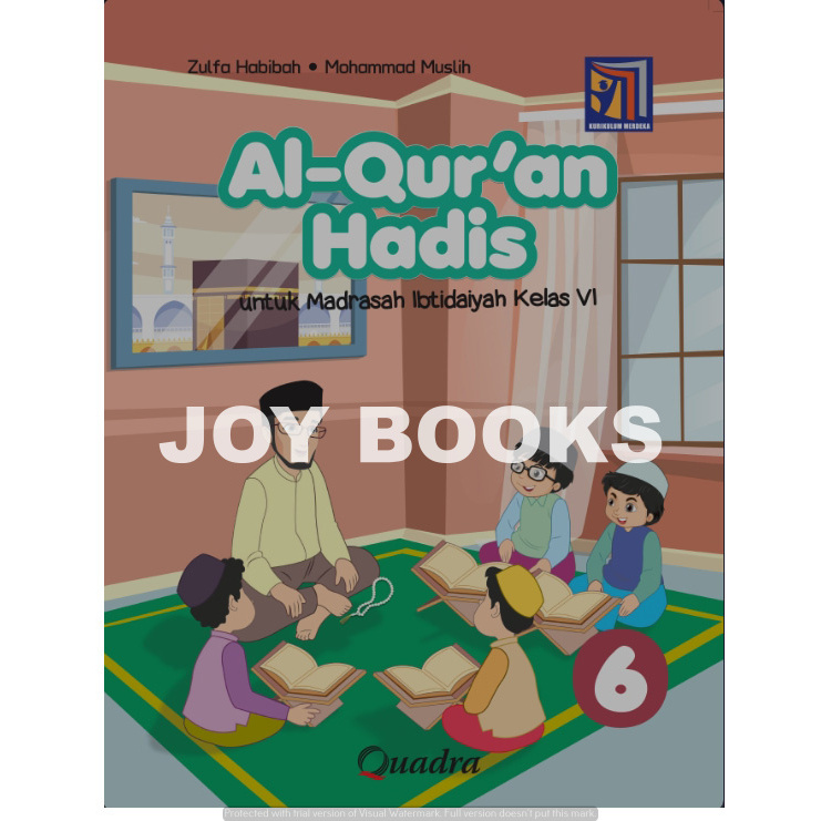 Jual BUKU QUADRA AL-QURAN HADIS MI KELAS 6 / MADRASAH IBTIDAIYAH KURIKULUM MERDEKA | Shopee ...