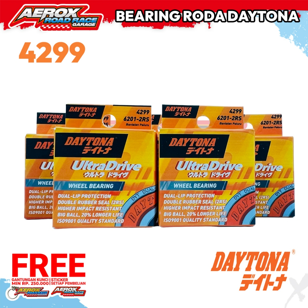 Jual BEARING LAHER RODA 6201 - 2RS DAYTONA JAPAN WHEEL BEARING DAYTONA ...