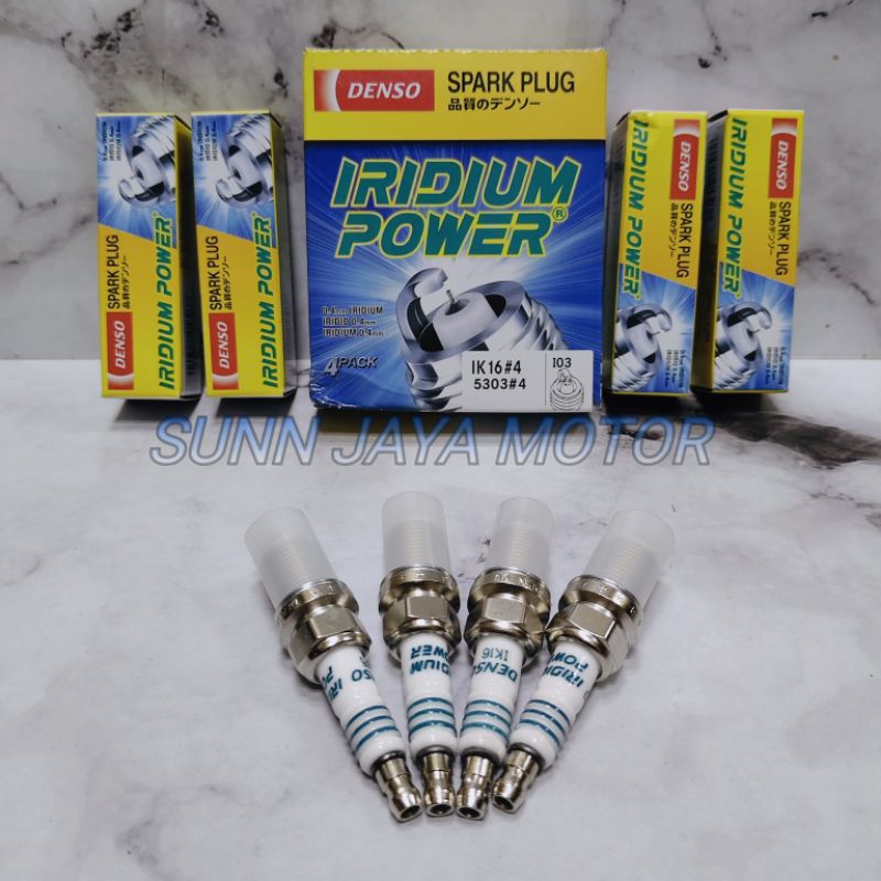 Jual BUSI IRIDIUM JAZZ CITY FREED BRIO MOBILIO BRV CRV HRV IK16 DENSO ...