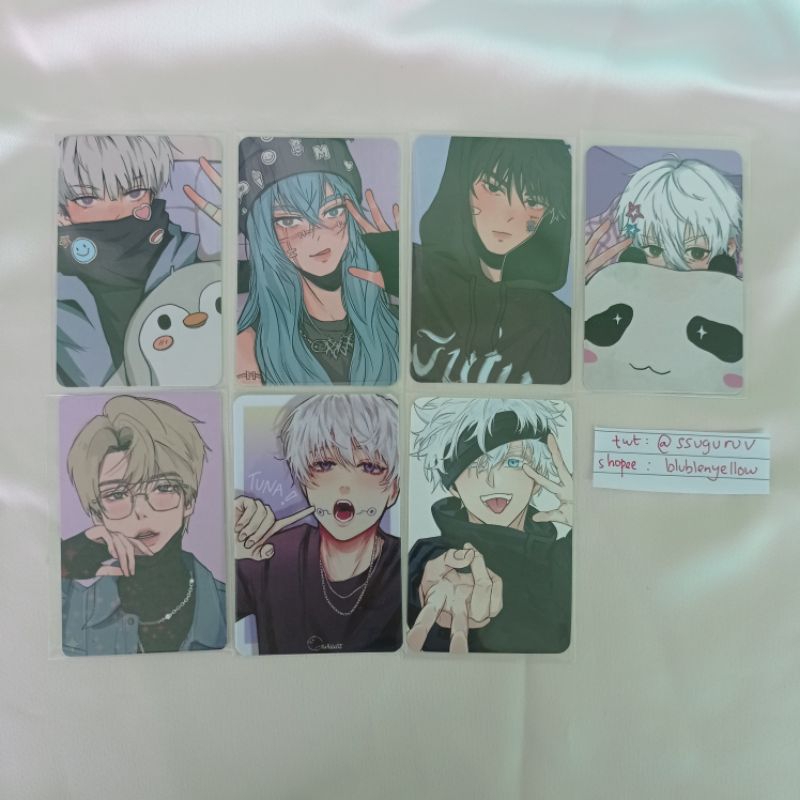 Jual [take all only] pc photocard anime 6baji inumaki toge mahito ...