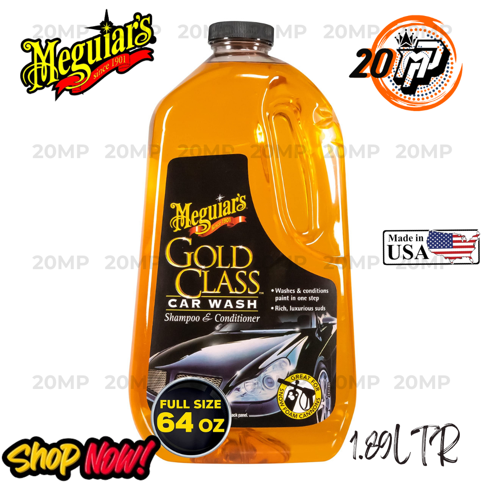 Jual Meguiars Gold Class Shampoo Dan Conditioner Shampo Mobil USA ...