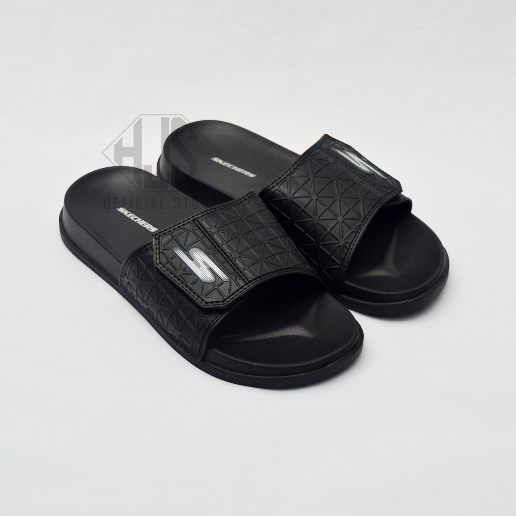 Jual Sandal Slide Skechers Cowok Sendal Pria Sketcher Go Max Sendal ...