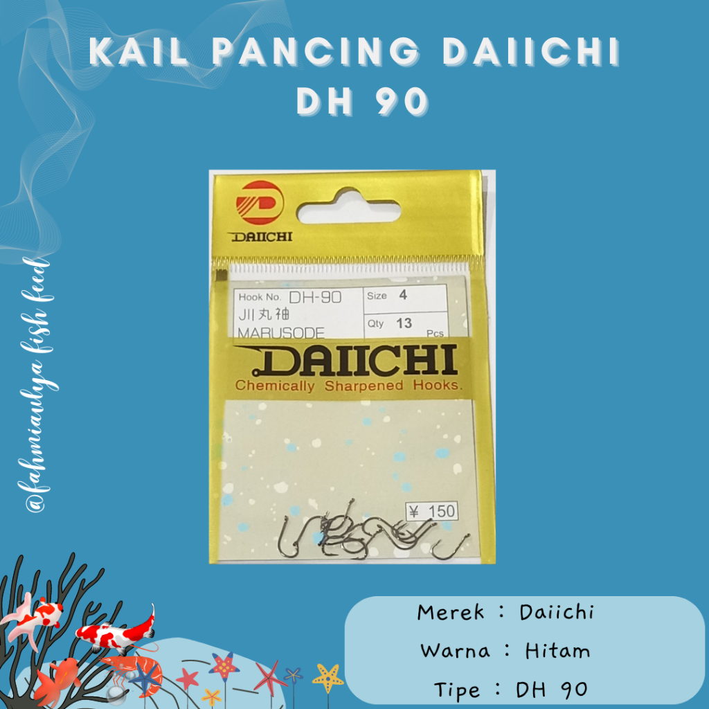 Jual Kail Pancing Daichi DH 90 Hitam Semua Ukuran | Shopee Indonesia